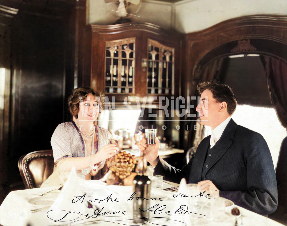 Anna Held and Florenz Ziegfeld Digital Art COLORIZED (Download) – Van ...